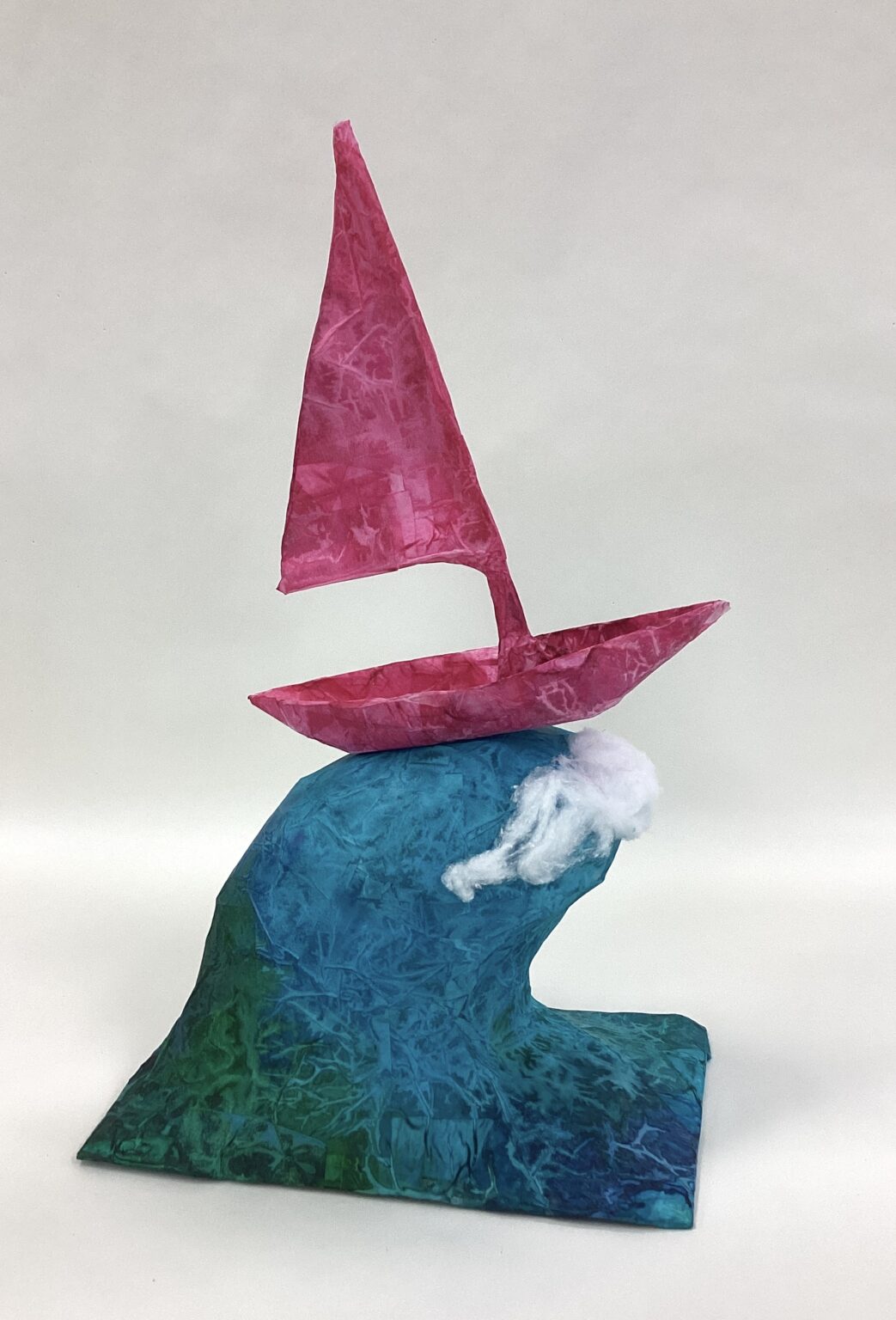 Riding the Waves in 4P Art | St. Peter Catholic School