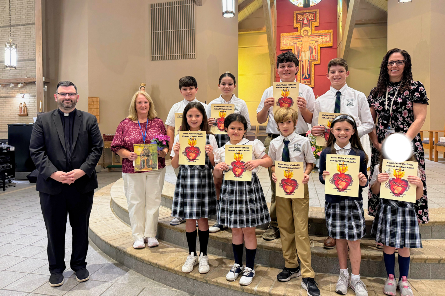 Wildcat Saint Awards - May 2026 | St. Peter Catholic School